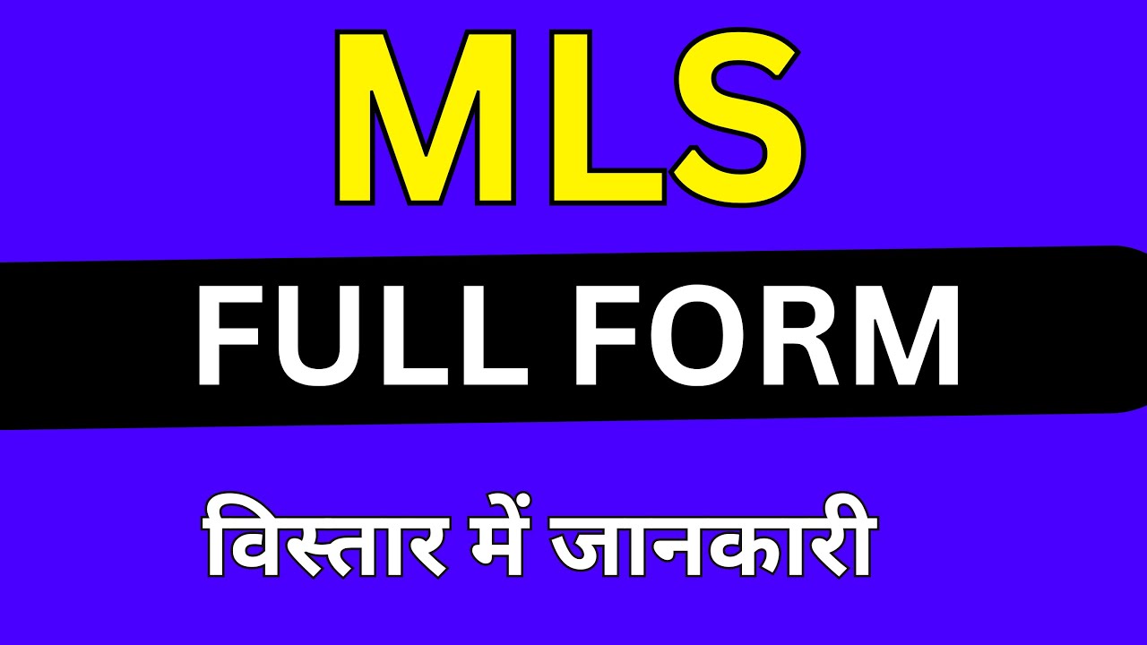 MLS full form in Medical - YouTube