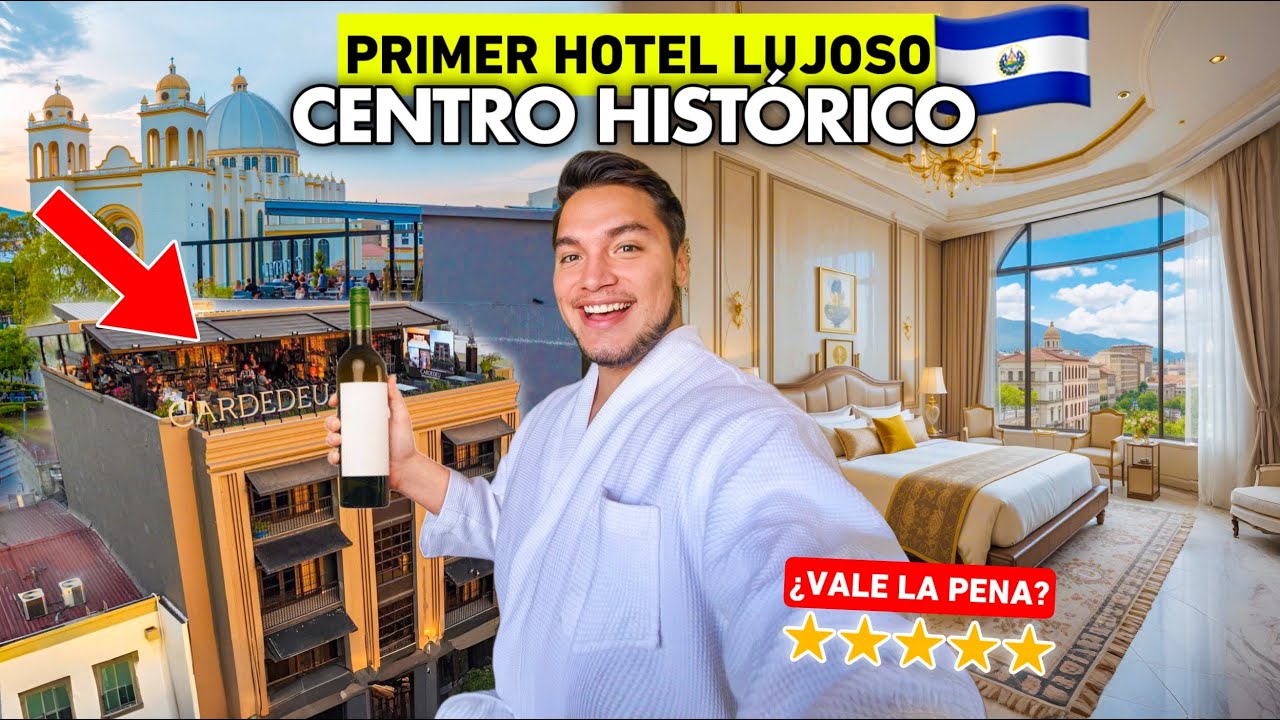 Ya abrieron el PRIMER HOTEL LUJOSO en el Centro de San Salvador 🇸🇻😱 ...