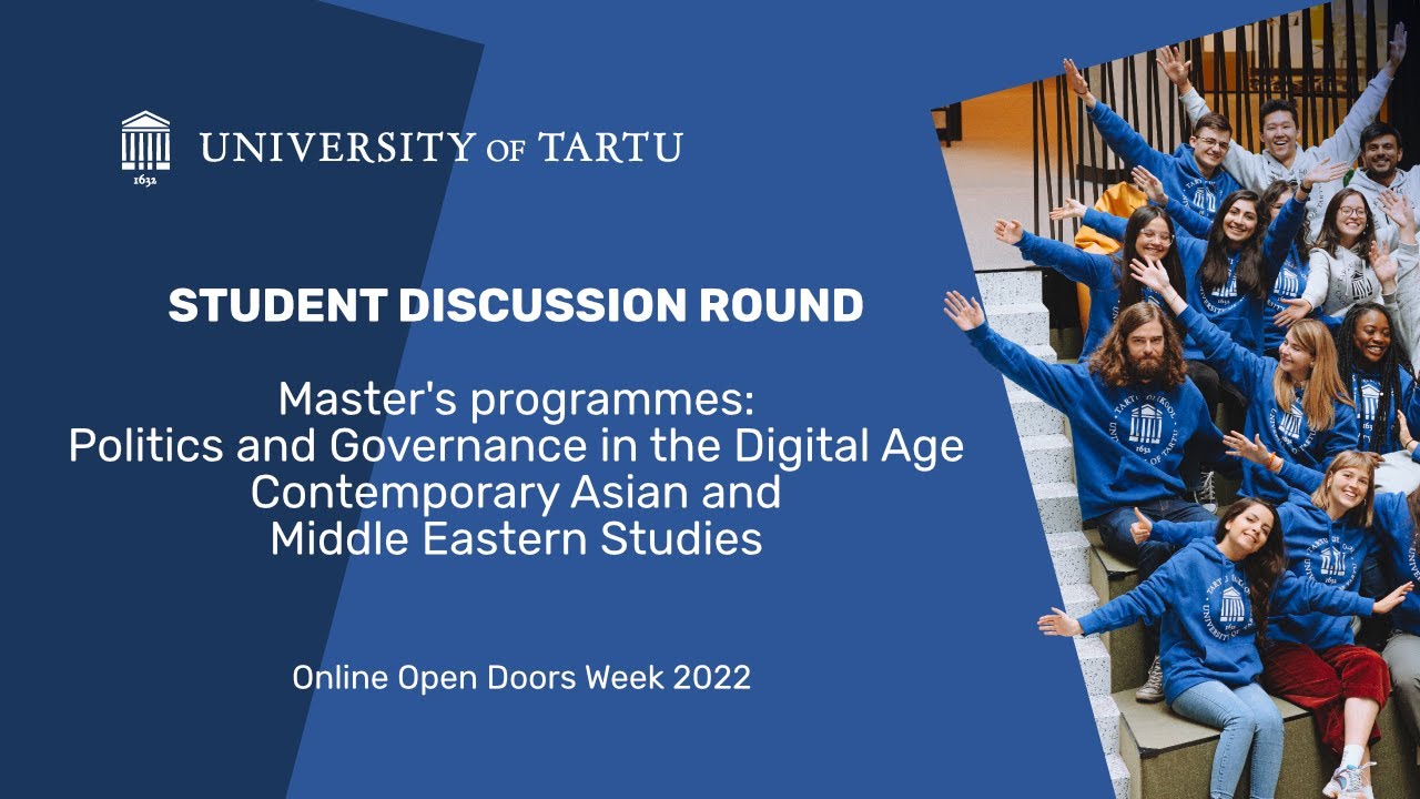 Master's programmes in Society and State | Student Discussion Round ...