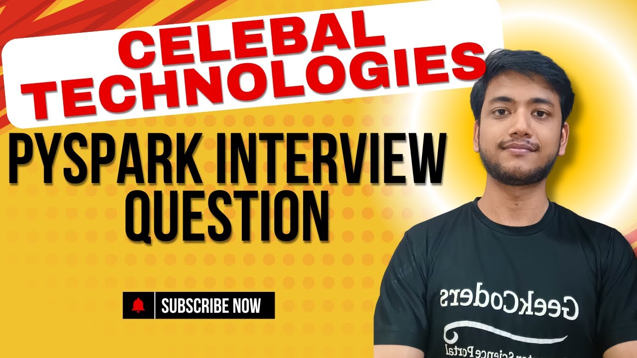 Celebal Technologies PySpark Interview Question - YouTube
