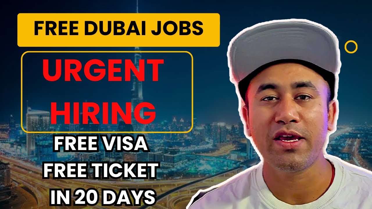 URGENT HIRING FOR JOBS IN DUBAI | DUBAI JOBS | DUBAI - YouTube