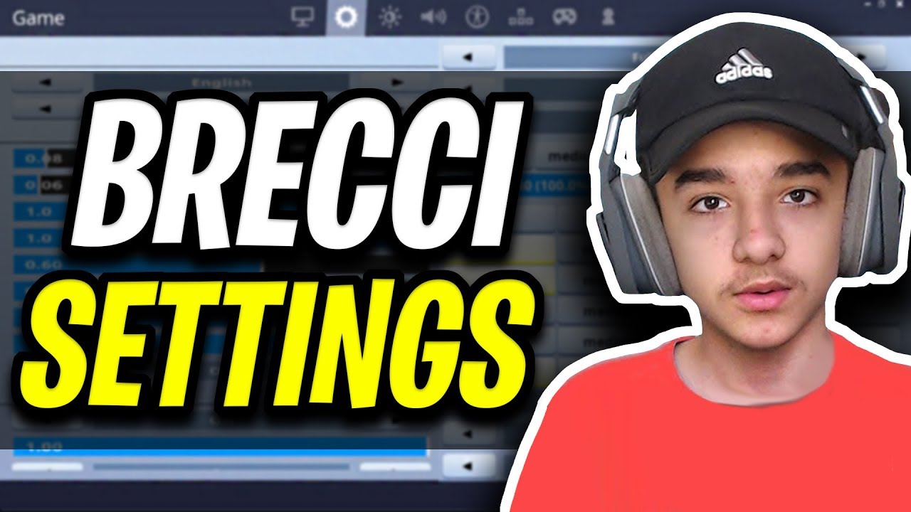 Brecci Fortnite Settings and Keybinds (14 Year Old Pro) - YouTube