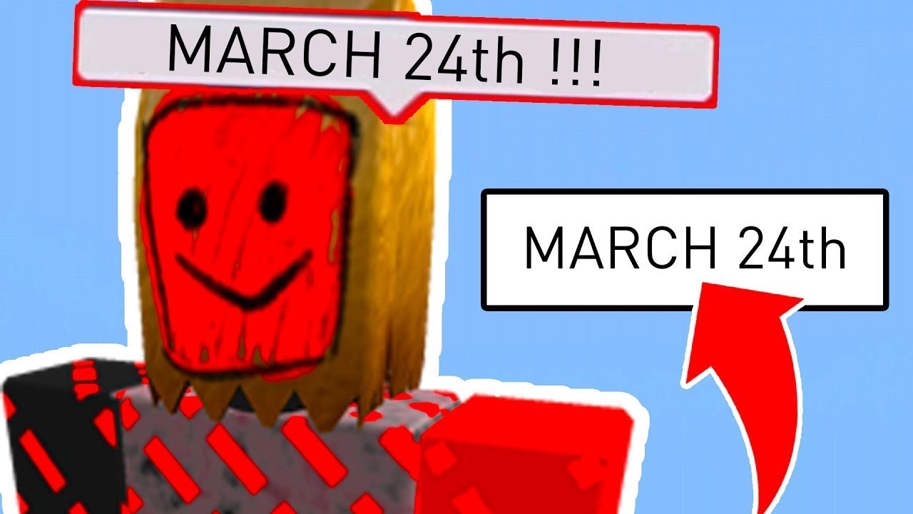 Roblox on March 24th! - YouTube