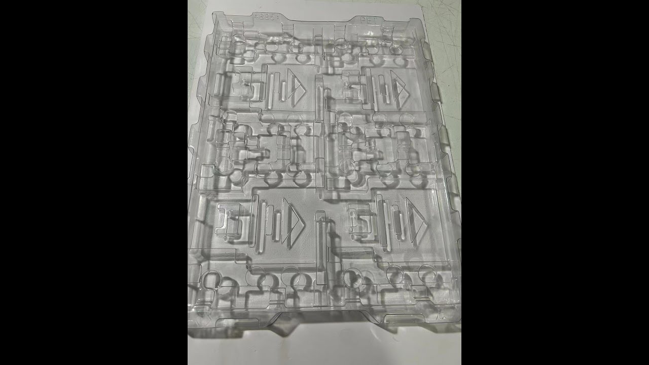 China factory tray export Plastic tray - YouTube