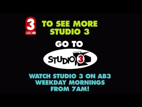 Abc3 to see more studio3 go to watch studio3 on abc3 weekday mornings ...