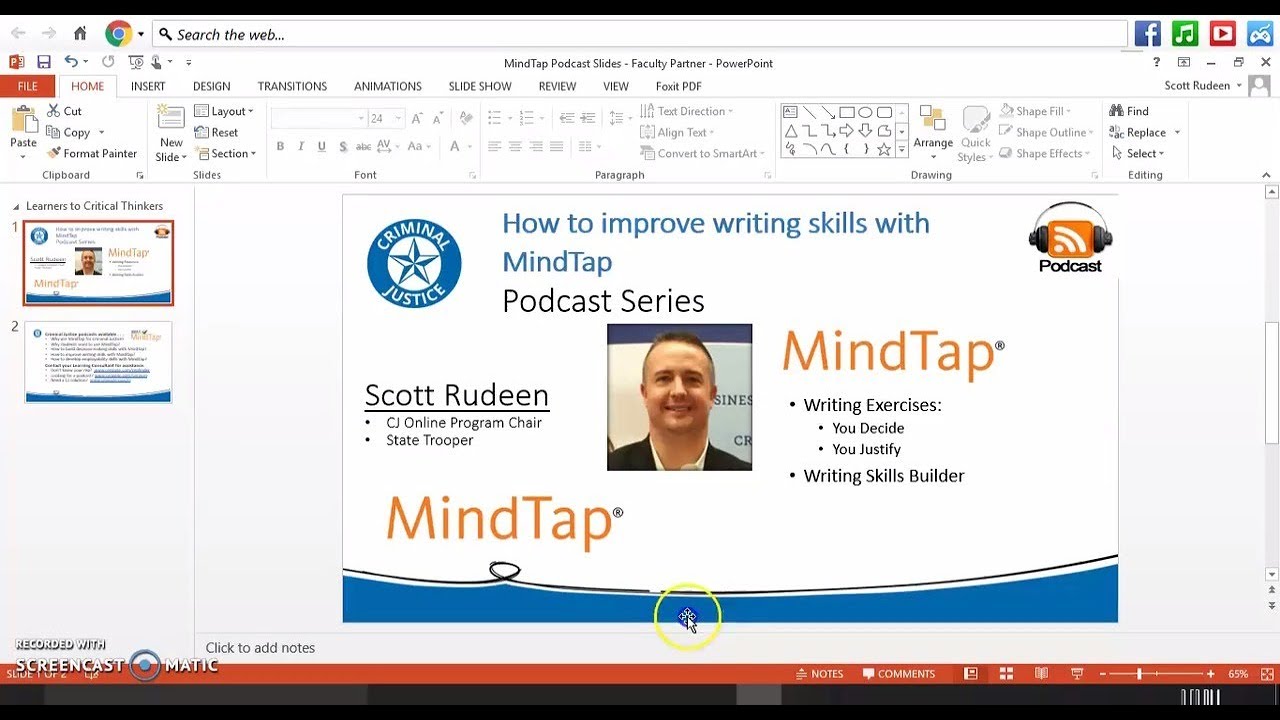 HOW TO IMPROVE WRITING SKILLS WITH MINDTAP - YouTube