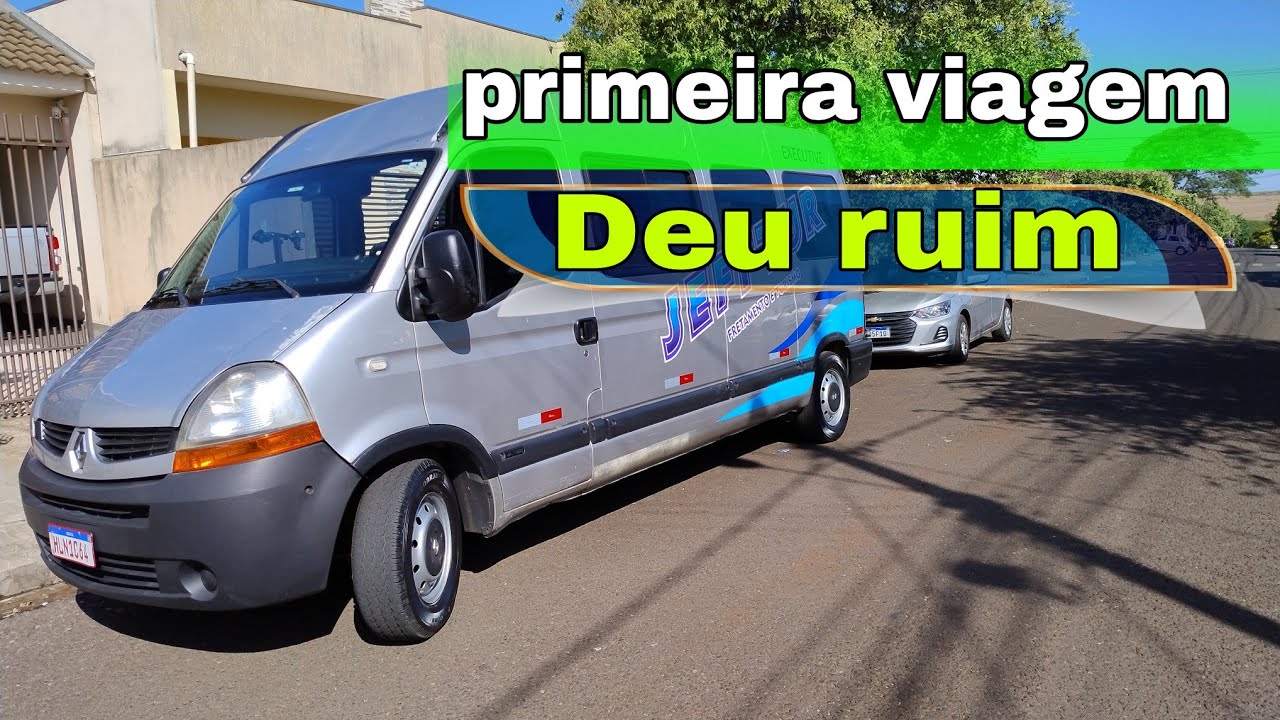 van master deu b.o cancelamos nossa excursão *apresentado minha van ...
