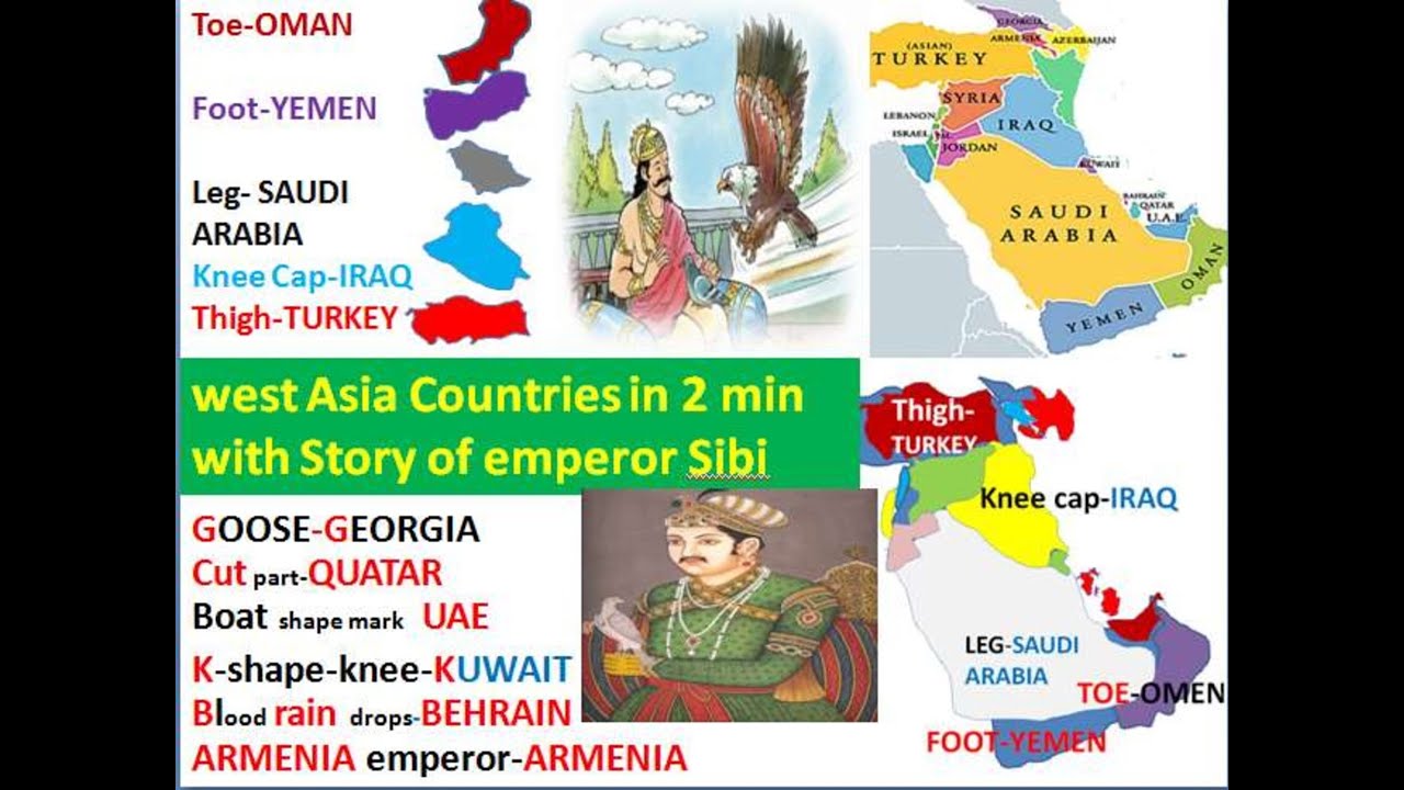 Short story of emperor Sibi with trick learn West Asian countries-Asian ...