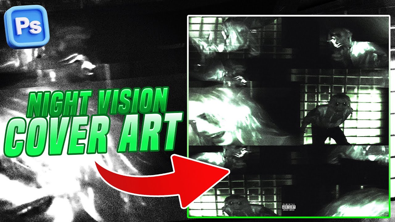 CREATE a NIGHT VISION COLLAGE Cover ART from SCRATCH | (2Hollis COOK-UP ...