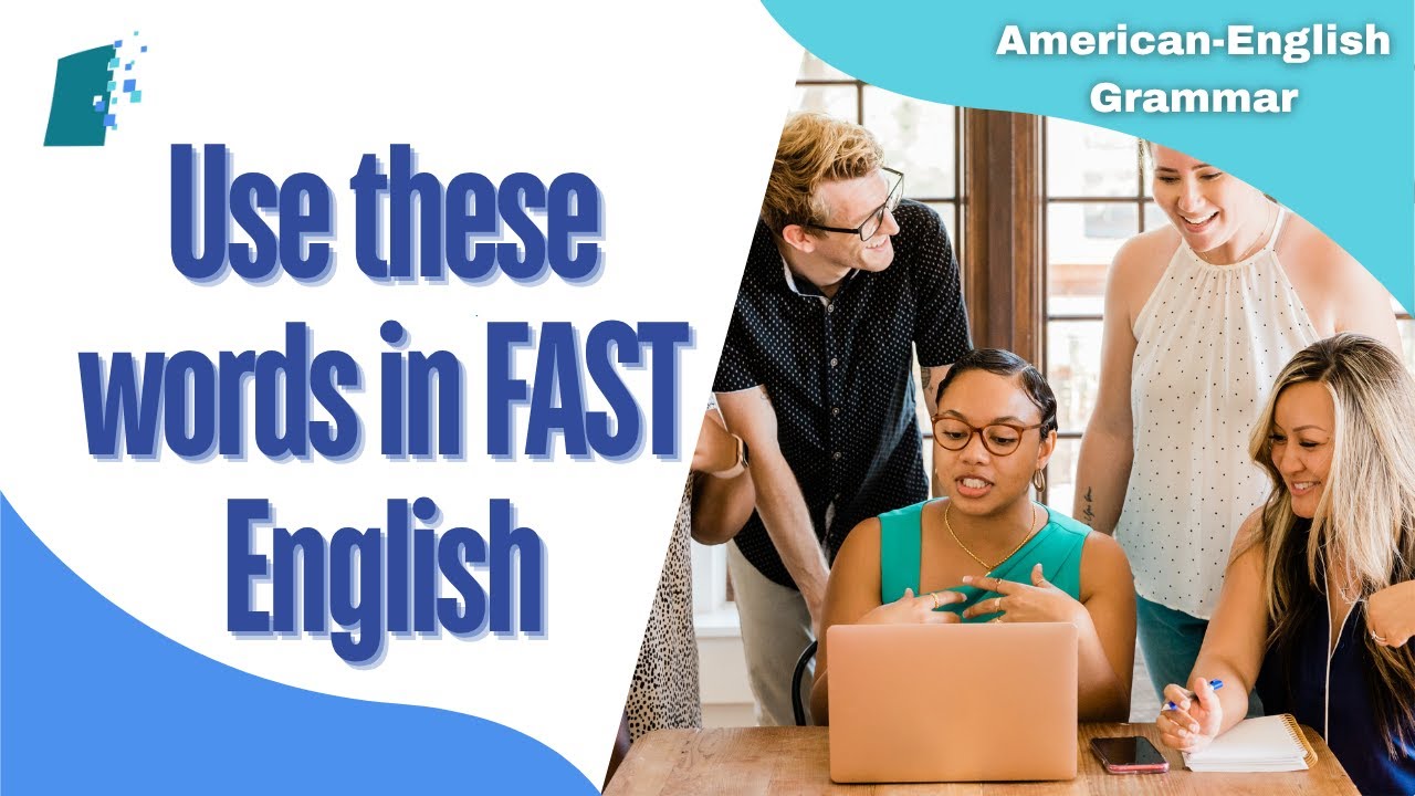 Learn Fast English with THESE Words | American-English Contractions ...