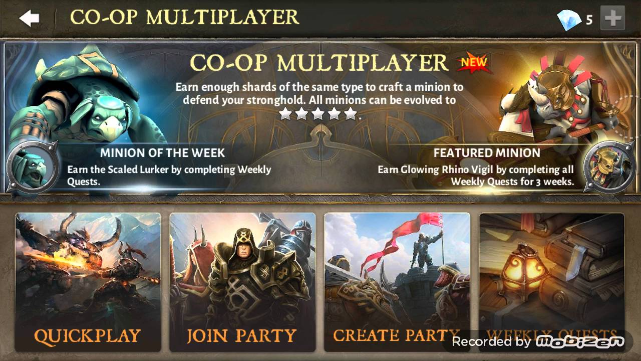 CO-OP !!!!!!!??? Dungeon hunter 5 update - YouTube