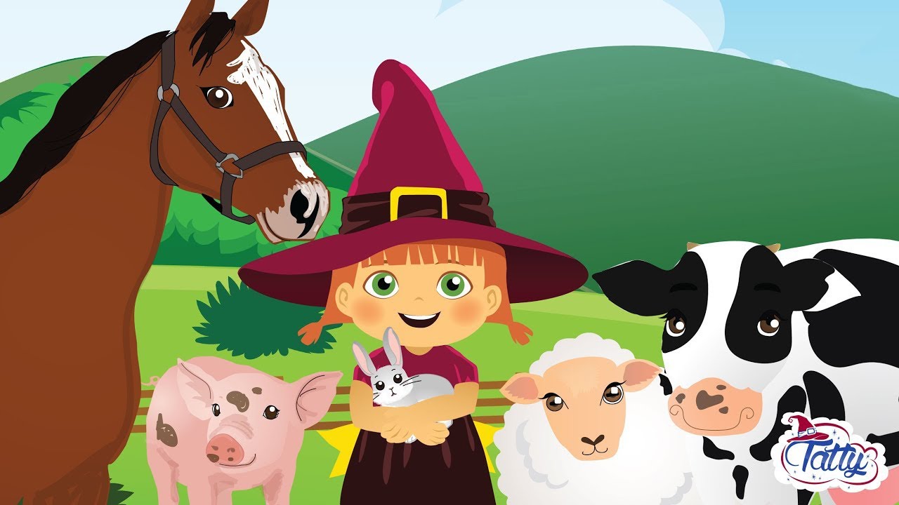 Nutztiere 🐔🐎🐑 Cartoon Tatty unterrichtet Misifu - YouTube