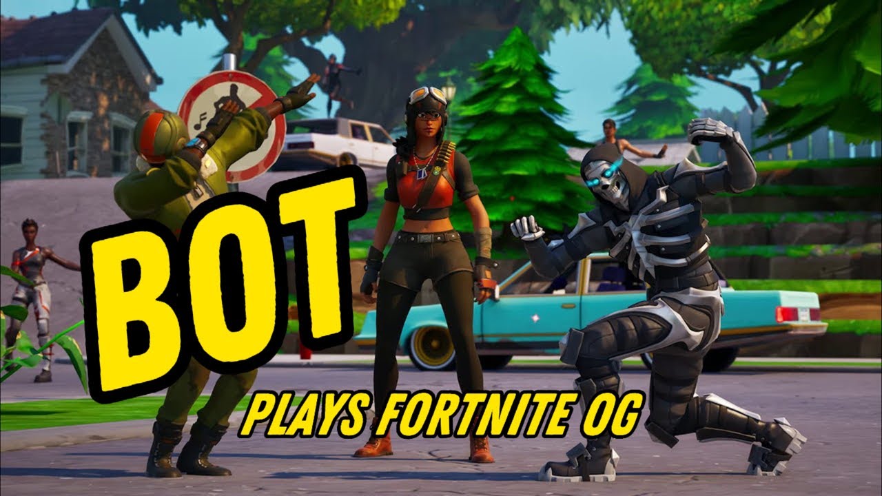 Being a Bot in Fortnite OG - YouTube
