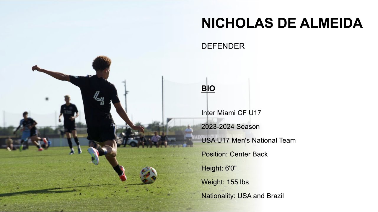 Nicholas De Almeida 2023-2024 Season Highlights - YouTube