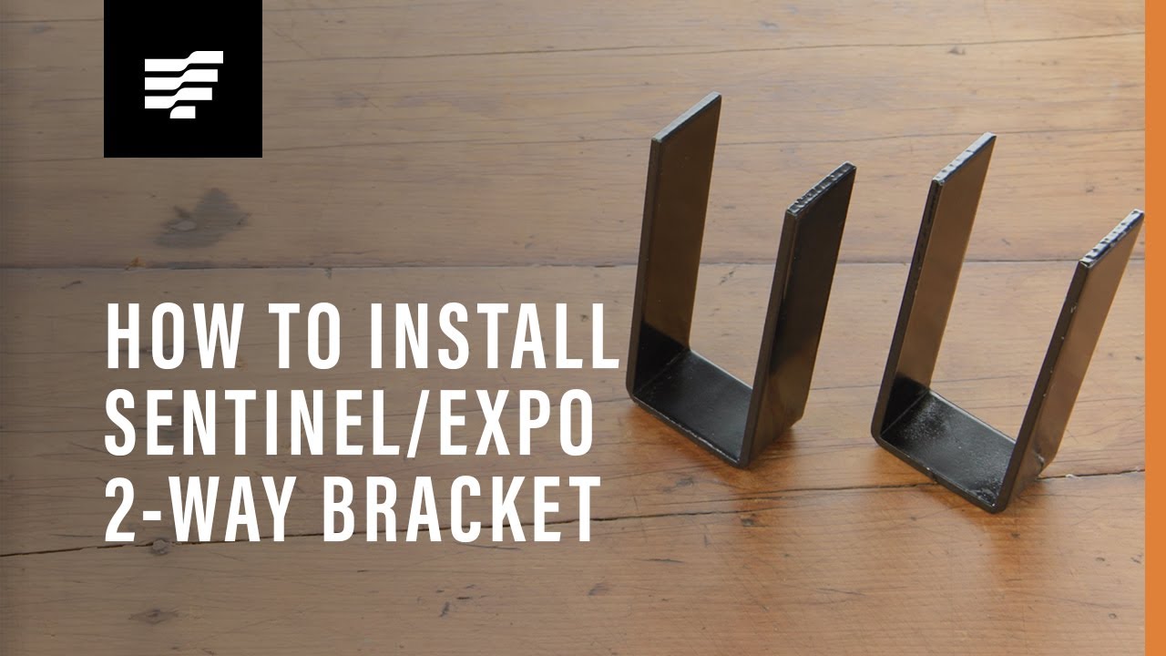 TARTER: How To Install Sentinel and Expo 2-Way Bracket - YouTube