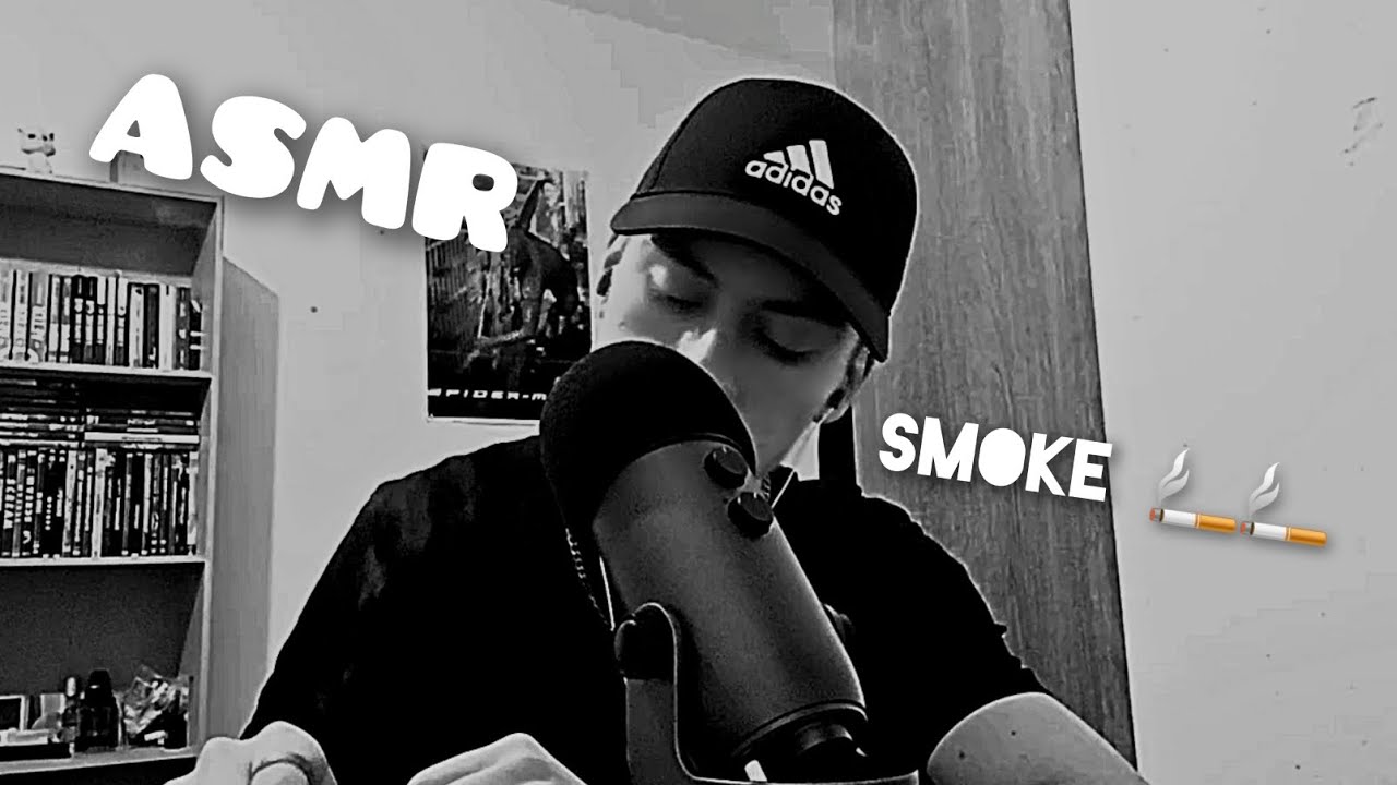ASMR SMOKING 🚬😴 - YouTube