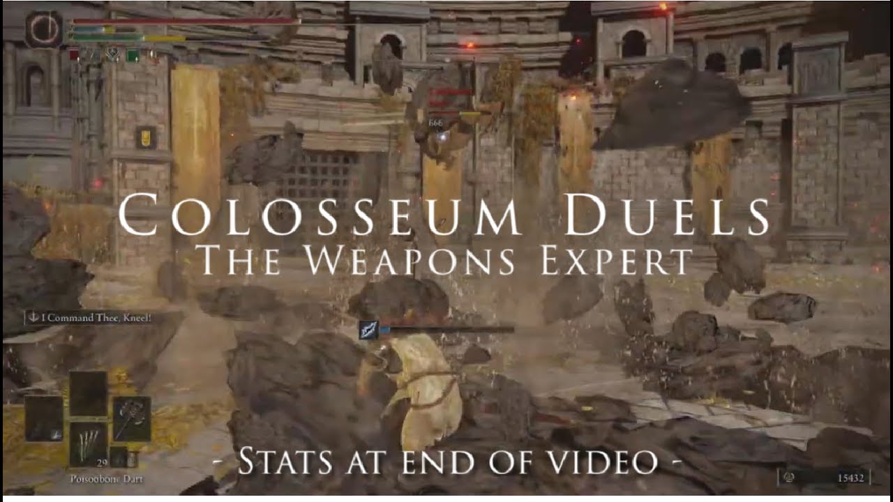 Valkyrie: The WEAPONS EXPERT - Quality Build Colosseum Duels - Elden ...