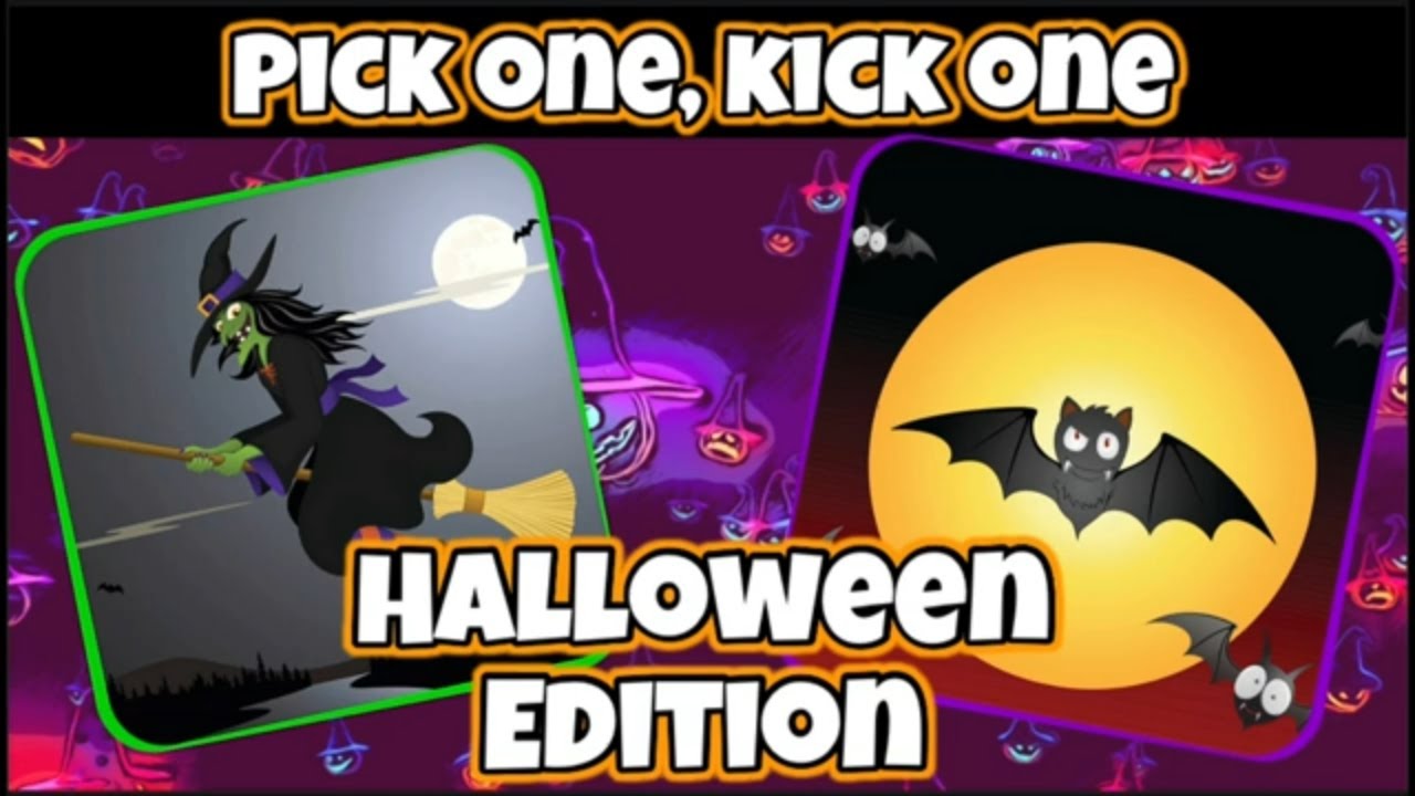 Pick One, Kick One 🎃Halloween Edition 👻 Brain Break / Freeze Dance ...