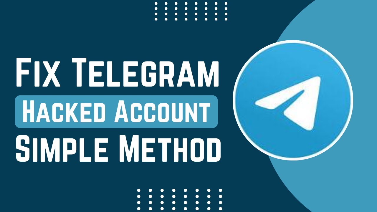 How To Fix Hacked Account On Telegram App ! - YouTube