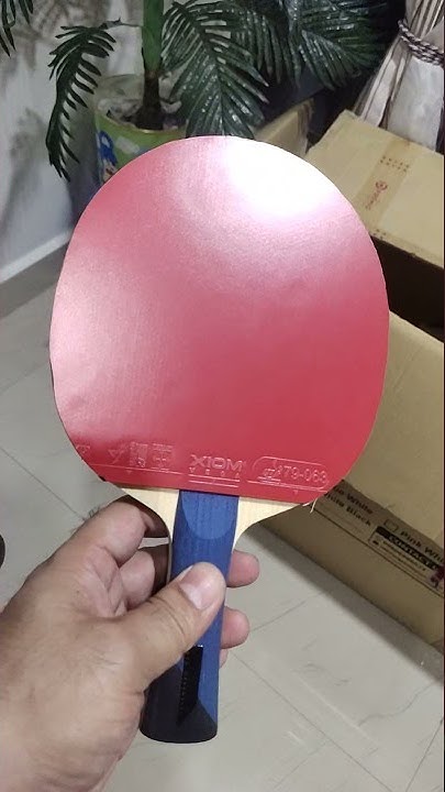 New Xiom Zeta Offensive blade with Omega 7 Tour and Vega X rubbers - YouTube