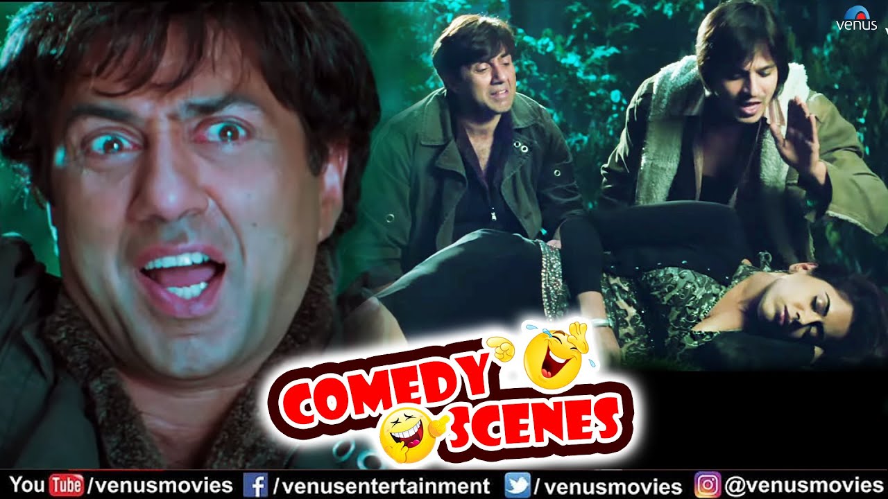 Naksha Comedy Scenes | Sunny Deol | Vivek Oberoi | Hindi Movies 2023 ...