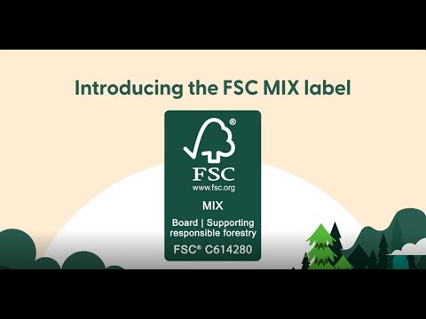 What does the FSC MIX label mean? - YouTube