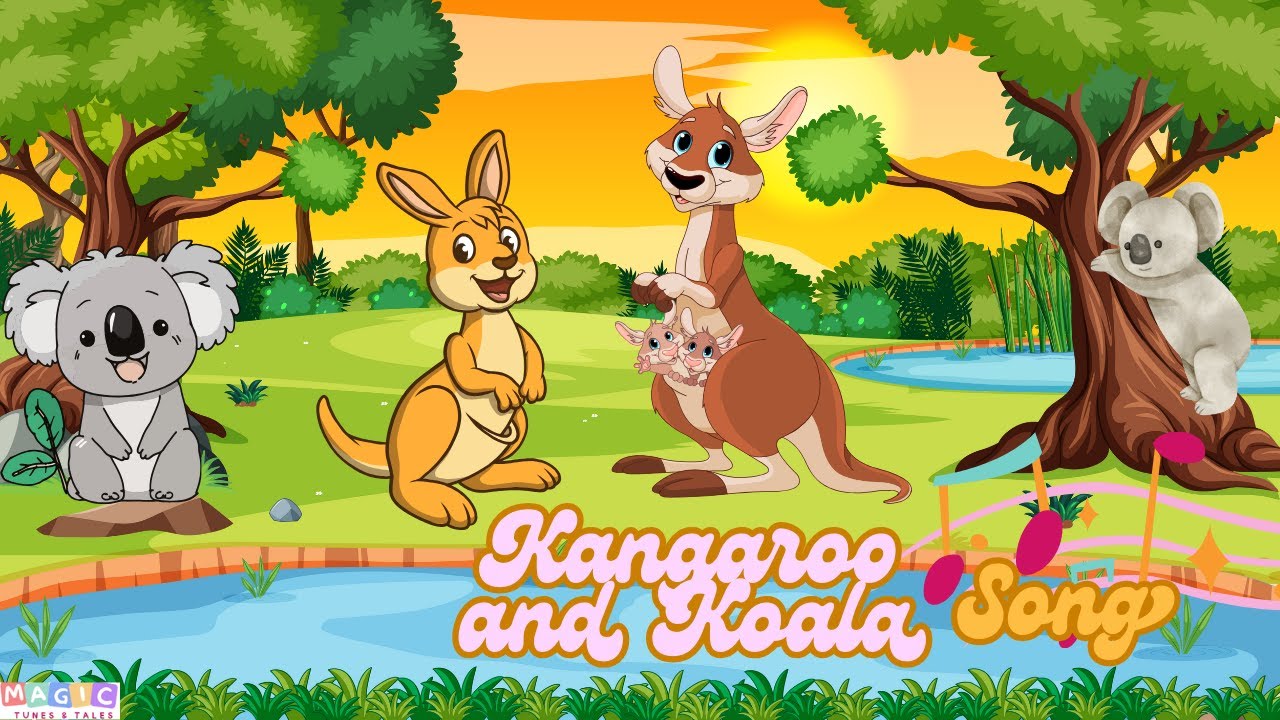 Kangaroos and Koalas Song | Kid's song - YouTube