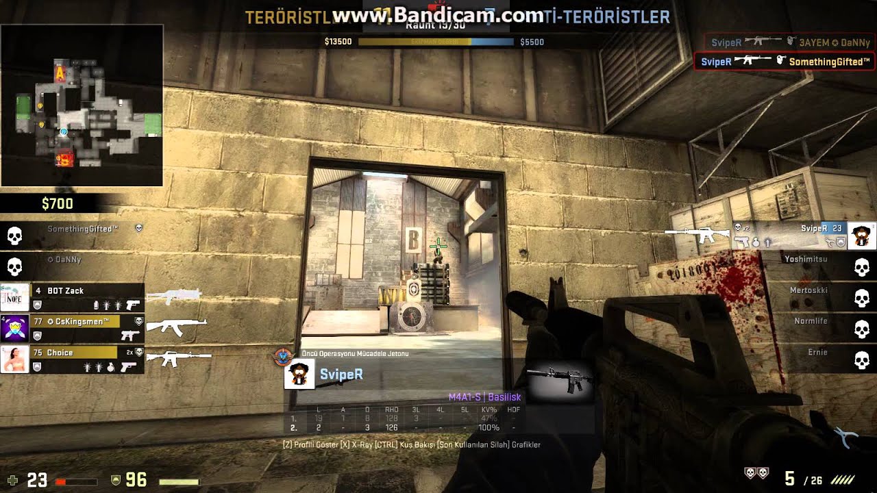 Cs go m4a1 plays SvipeR - YouTube