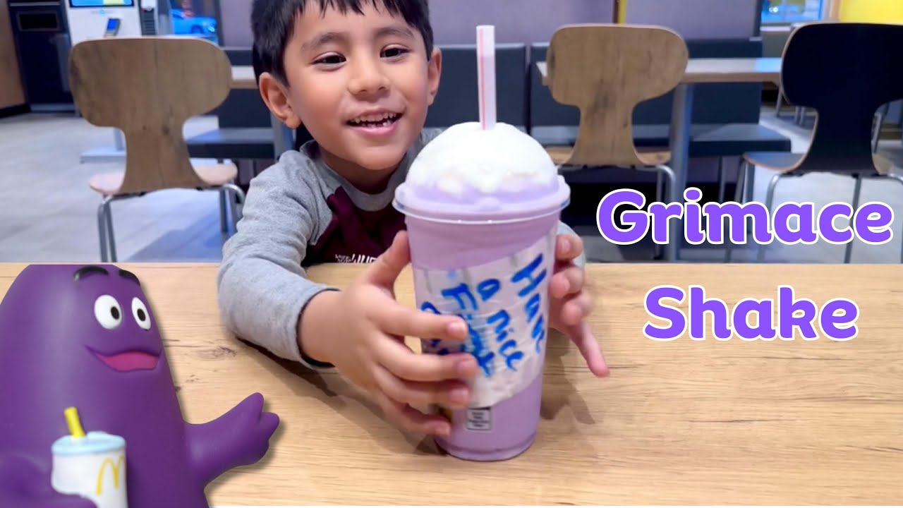 McDonald's Grimace Shake - YouTube