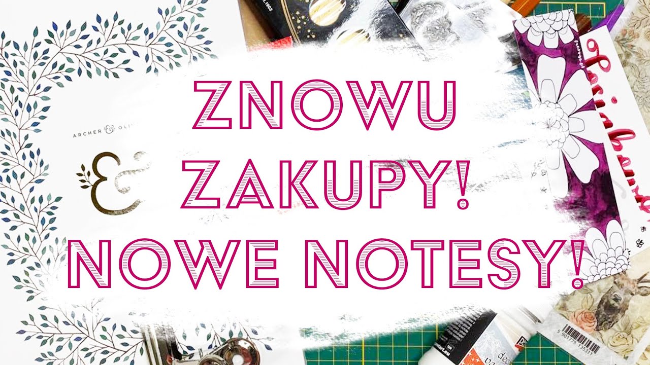Moje nowe notesy do bullet journala, czyli zakupy z Action, Frannys ...