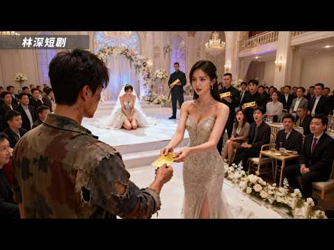 窮小子新婚當天被妻子羞辱悔婚，豈料萬人追捧的美女總裁帶著千億前來搶婚！殊不知小子是第一集團老總，立刻恢復身分帶著總裁回家，前妻跪地悔恨被踢飛！ #退婚你別後悔