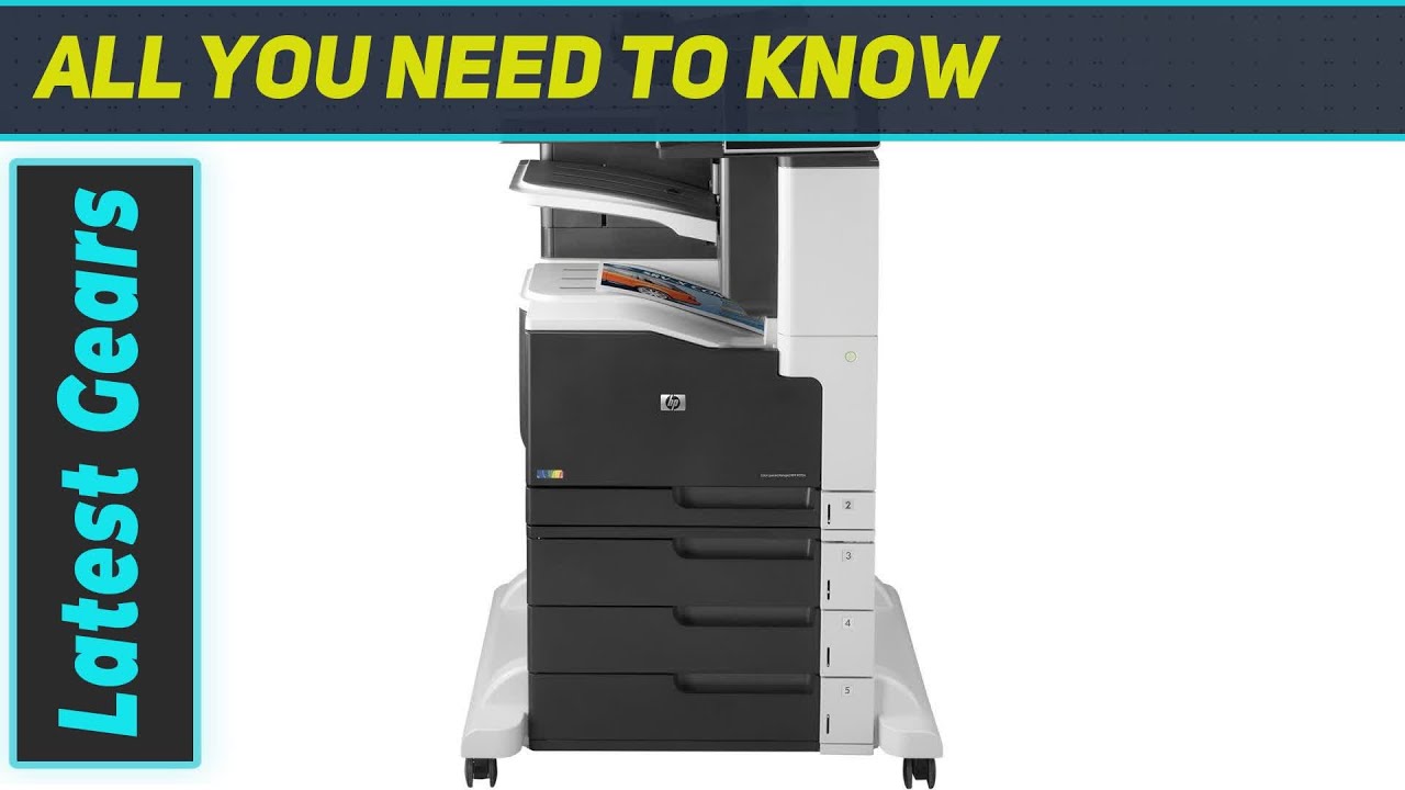 HP LaserJet Enterprise 700 Color MFP M775f: The Ultimate Multifunction ...
