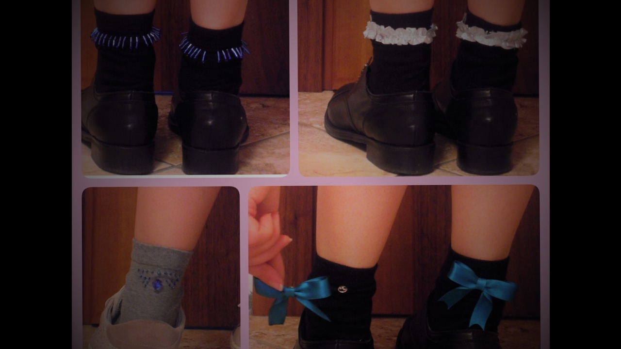| DIY | Embellished socks - YouTube