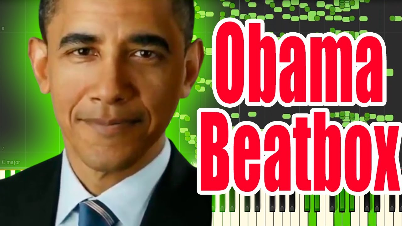 Obama Beatbox but it's MIDI (Auditory Illusion) | Obama Beatbox Piano ...