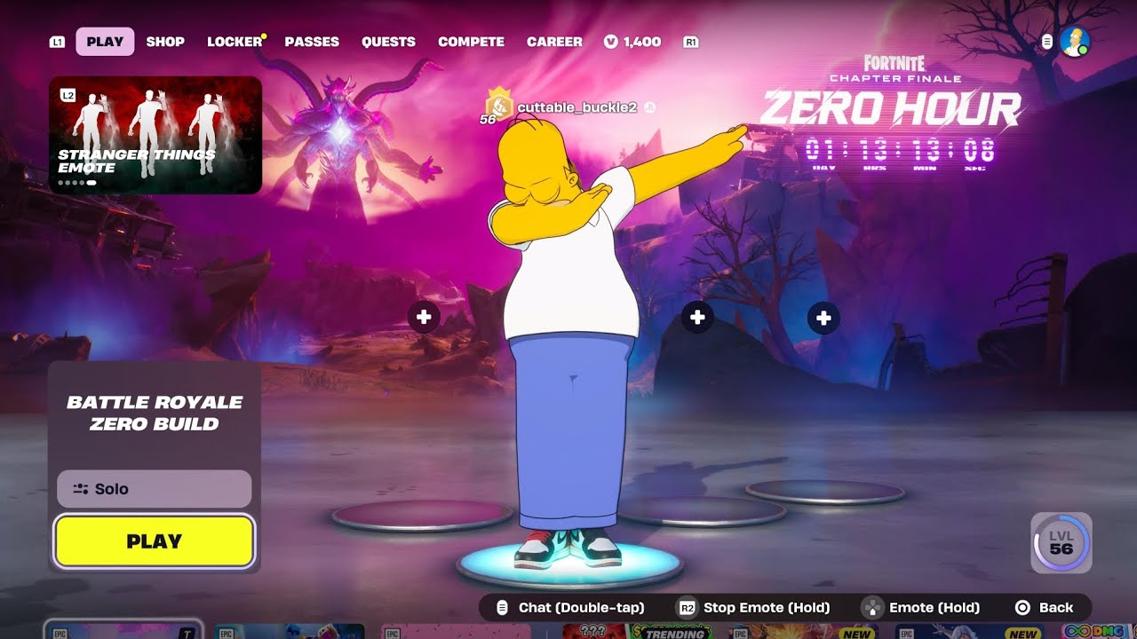 HOMER SIMPSON is OP! 🤯 Mythic WEAPONS + 11 KILLS for the WIN! (Insane ...