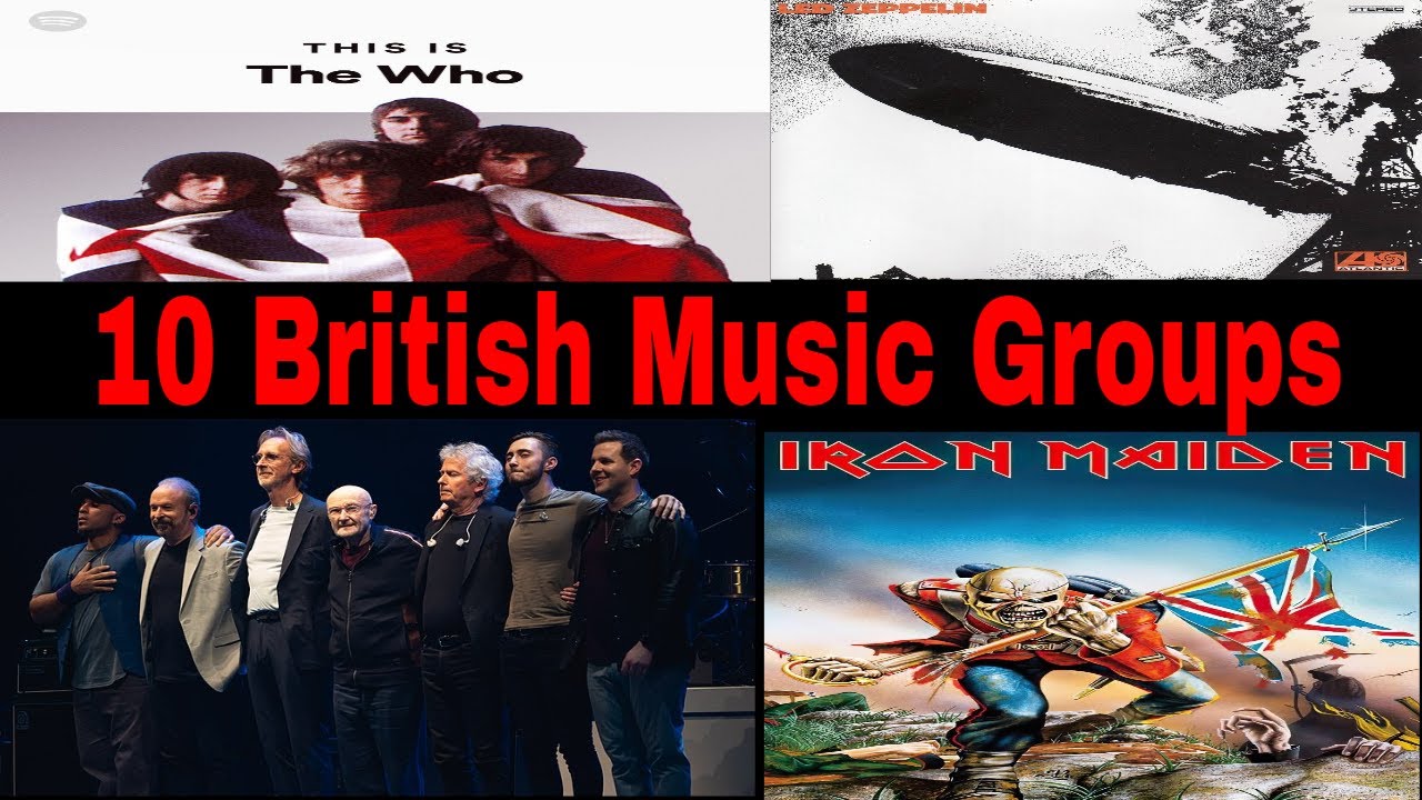 10 British Music Groups#britishmusic - YouTube