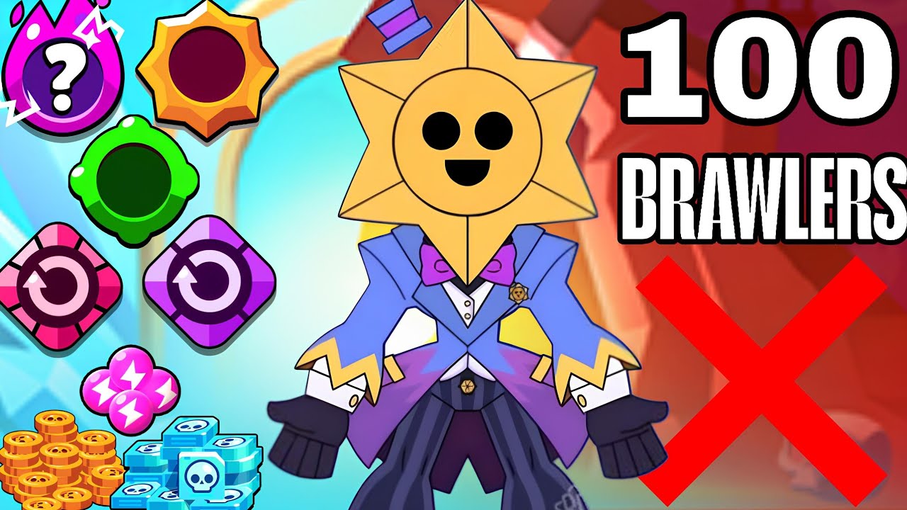 100 BRAWLERS PODE ACABAR COM O BRAWL STARS - YouTube
