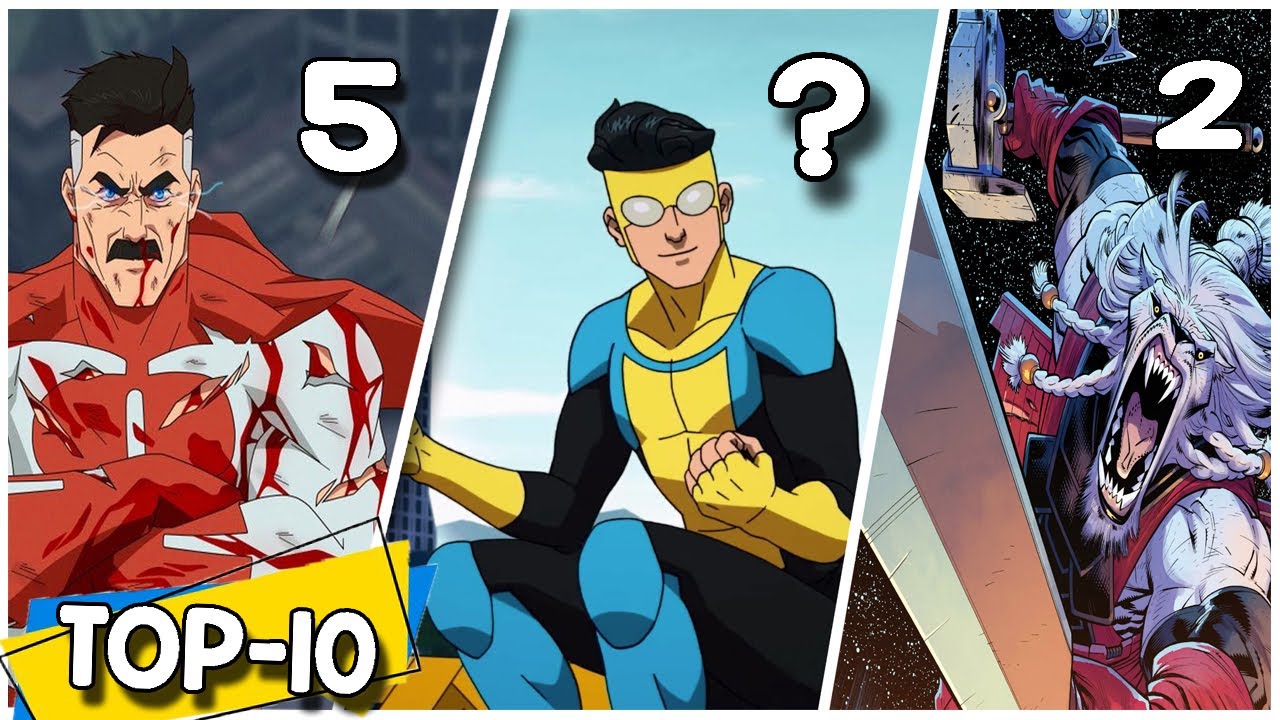 Top 10 Invincible Most Powerful Characters | Strongest Invincible ...