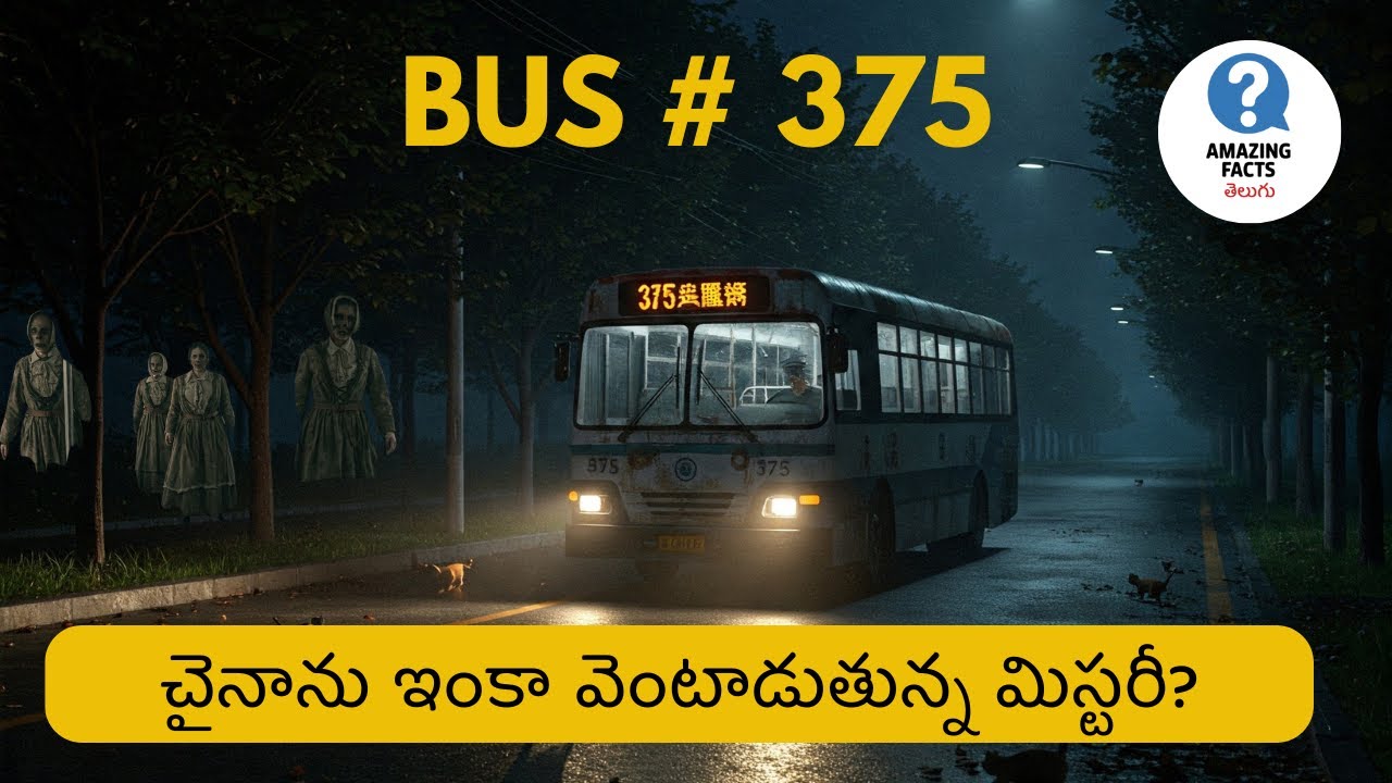 China Bus 375 Mystery | #telugu #facts #dailyfacts - YouTube