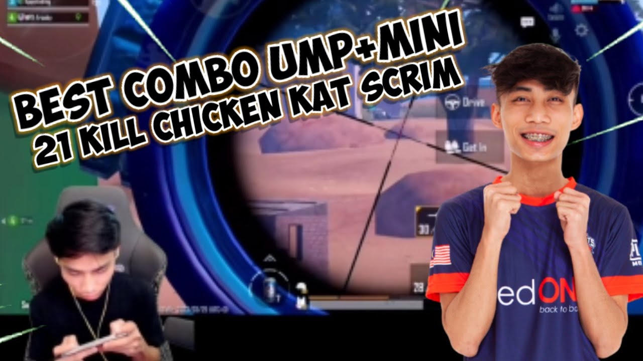 21 KILL BEST COMBO NO RECOIL UMP + MINI KAT SCRIM !! VOKEY MIRAMAR - YouTube