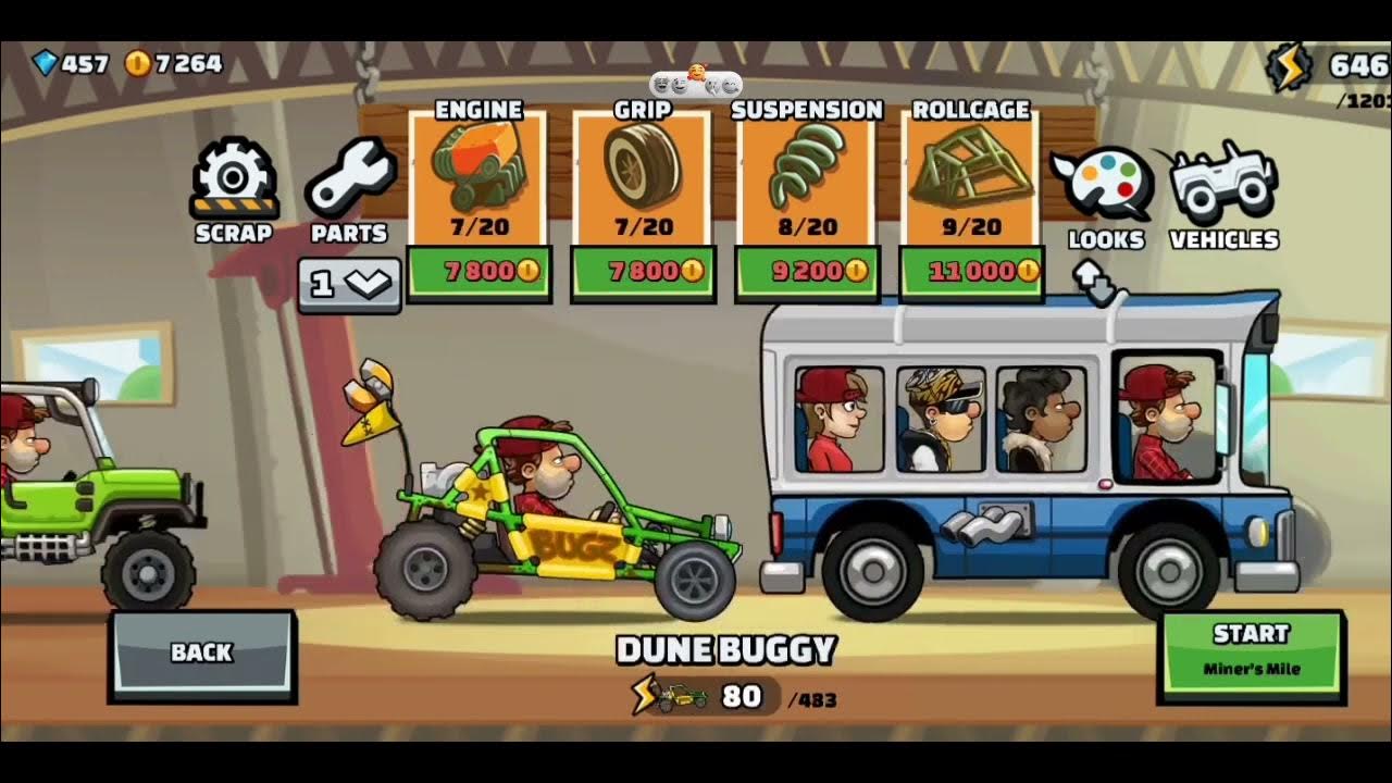 Hill Climb Racing 2 | Part 53 | Dune Buggy Game Play Video - Android Gameplay Walkthrough ...