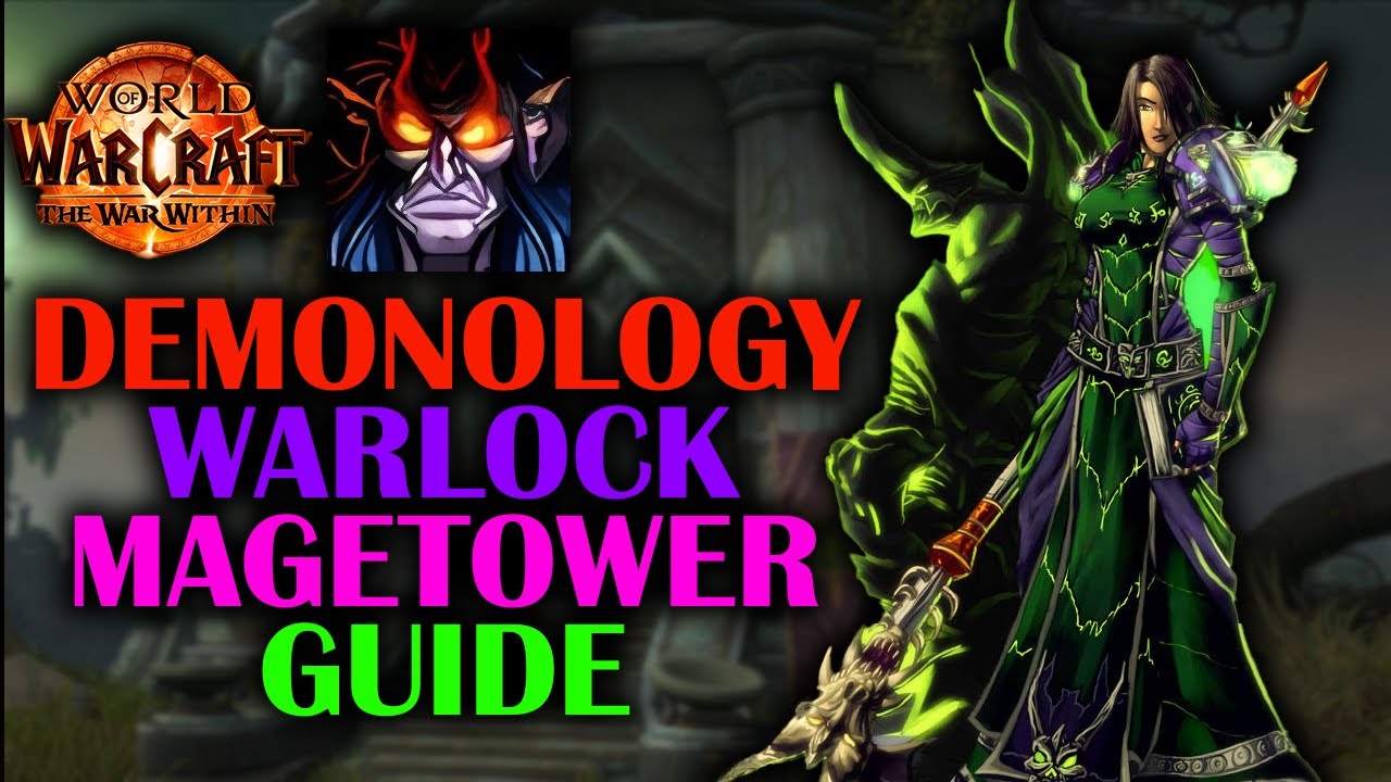 How to Do the Demonology Warlock Magetower Challenge | Guide | The War ...