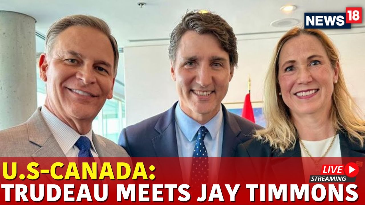 US Canada Relations | Justin Trudeau Meets CEO Jay Timmons In ...