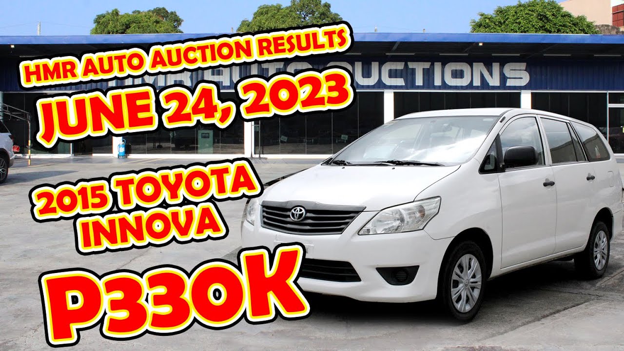 June 24, HMR Auto Auction Via Livestream Bidding - YouTube