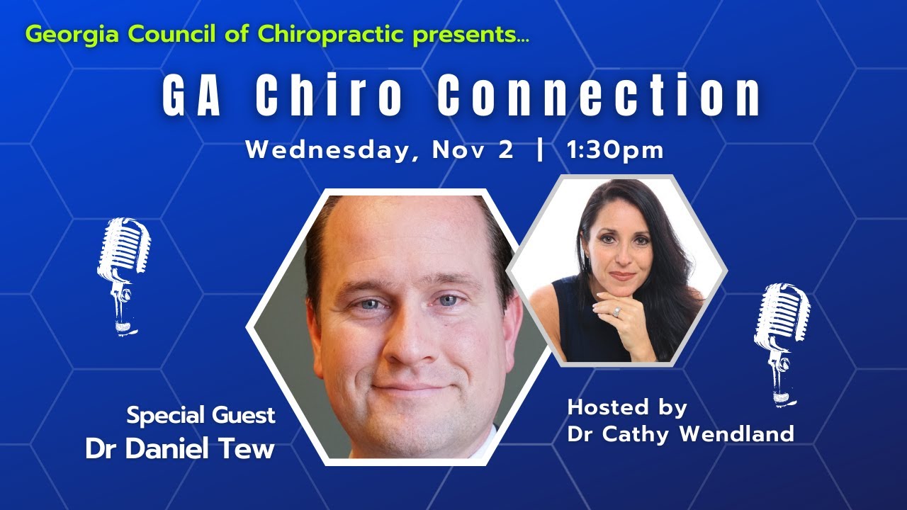 GCC President, Dr Dan Tew, on the GA Chiro Connection - Nov 2, 2022 ...