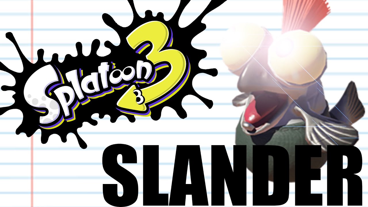 Splatoon 3 Special Move Slander - YouTube