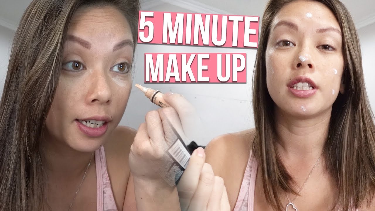 5 Minute Makeup Routine! - YouTube