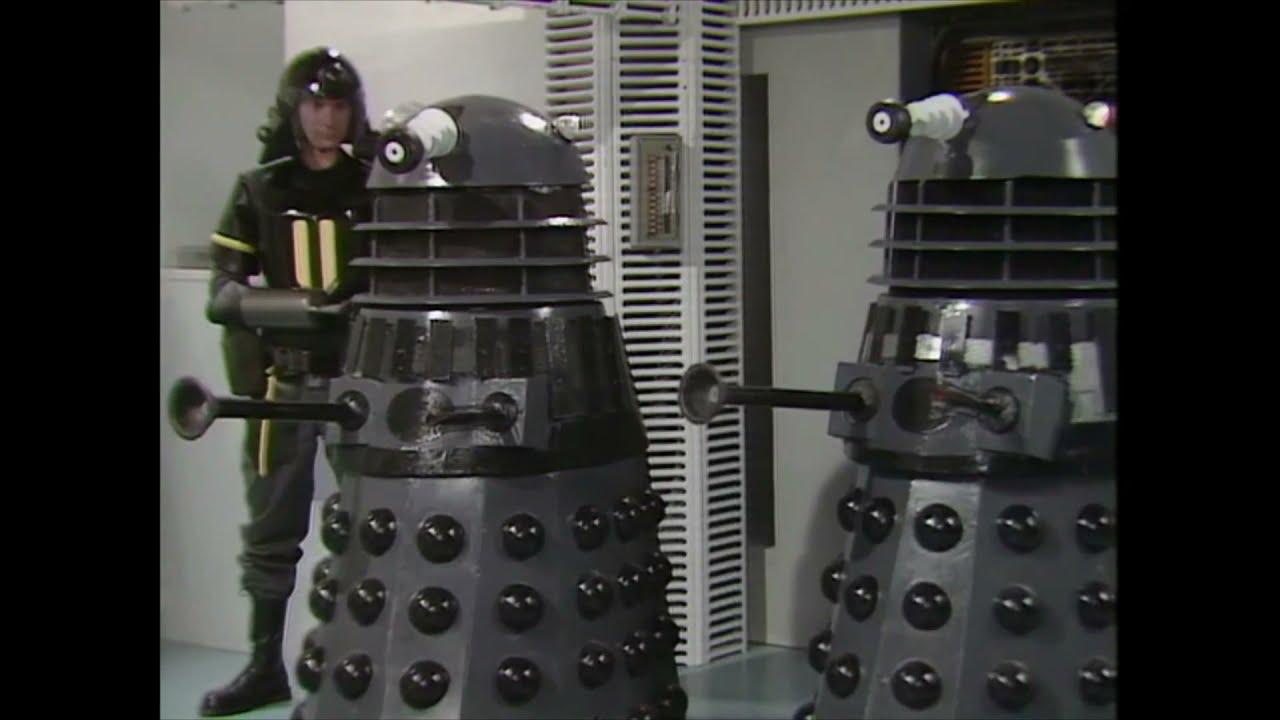 Davros Tricks the Daleks | Resurrection of the Daleks | Doctor Who ...