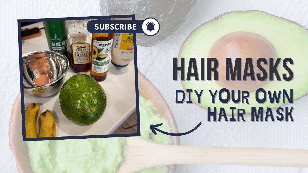 Revive Your Hair! 🥑 | Easy DIY Hair Mask for Silky, Healthy Hair - YouTube