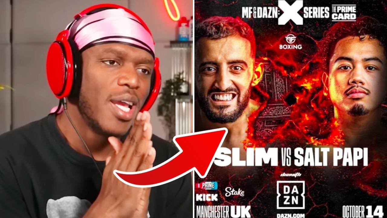 Salt Papi Vs Slim LEAKED By KSI On Prime Card - YouTube
